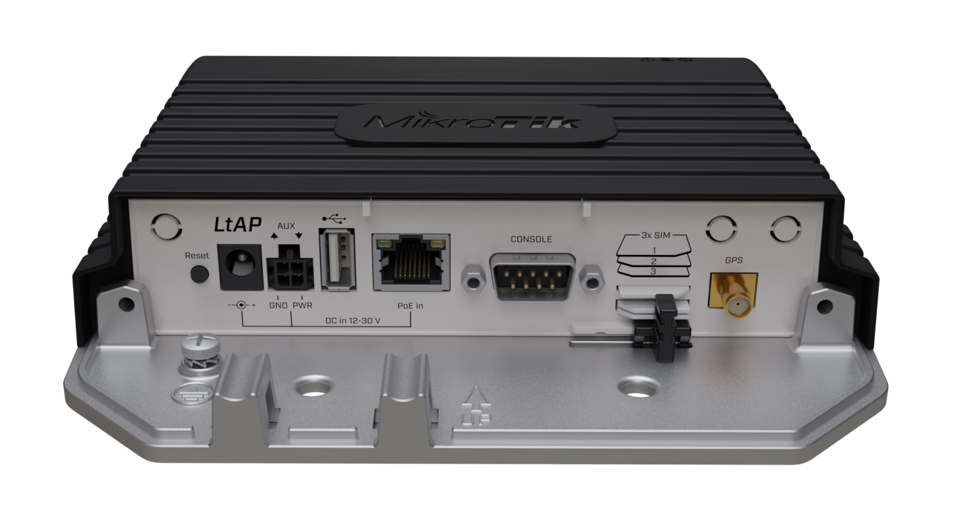 MikroTik LtAP LTE kit (R11e-LTE) access point 300 Mb/s 3x SIM GPS