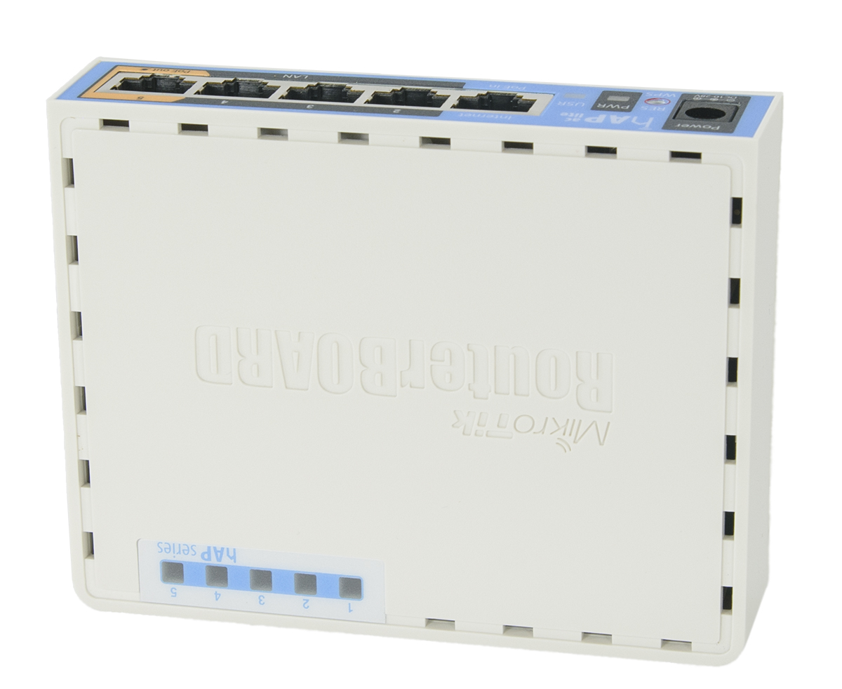 MikroTik RouterBOARD hAP ac Lite RB952Ui 5ac2nD, UK power supply