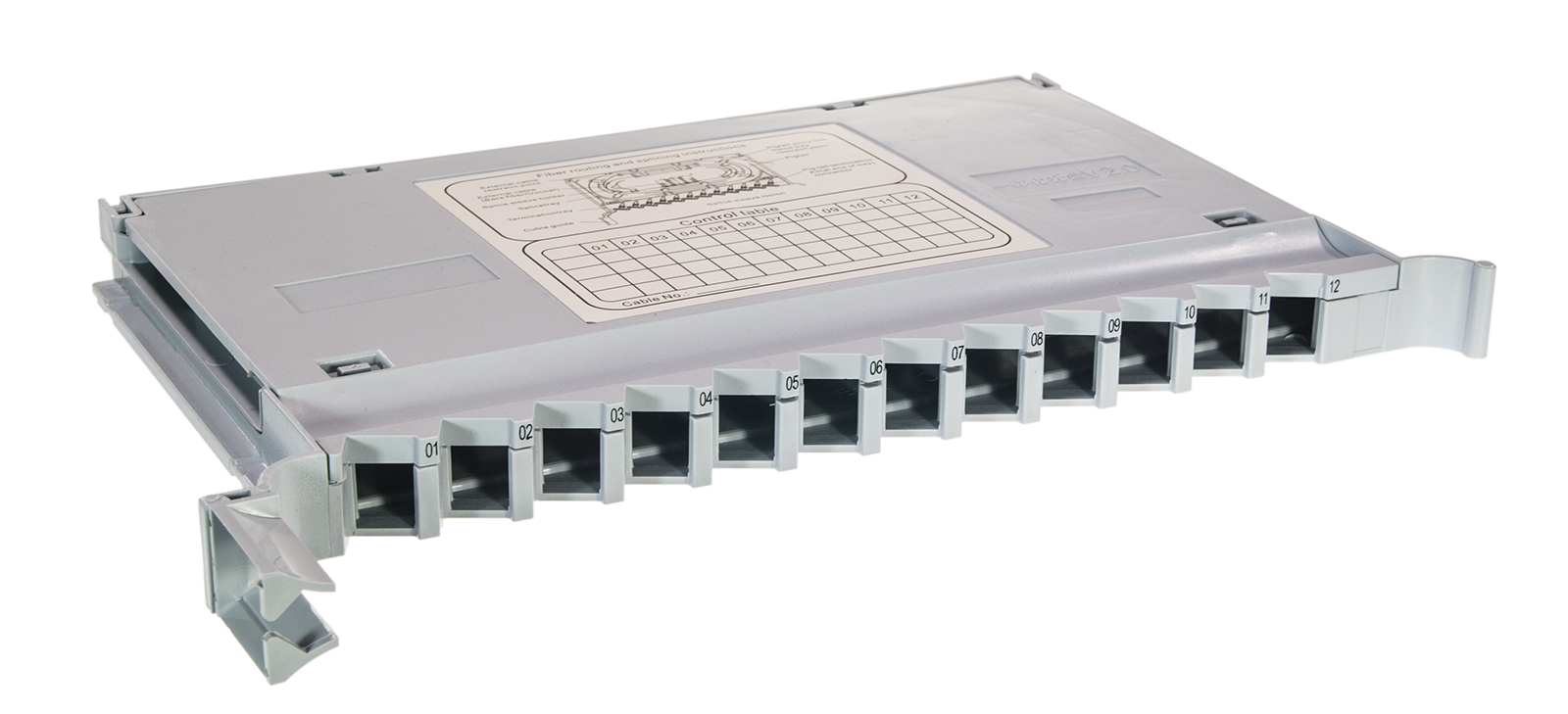 Opton ODF-96 Modular Optical Distribution Frame Rack 19" 5U 96J (8x12)