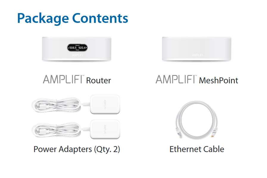 Ubiquiti AFI-INS AmpliFi Instant Mesh Wi-Fi system (includes Mesh ...